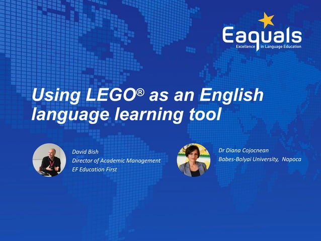 David Bish - Using LEGO® as an English language learning tool | PPT