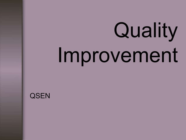 Qsen final presentation | PPTX