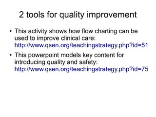 QSEN: It's not just for nursing school | ODP