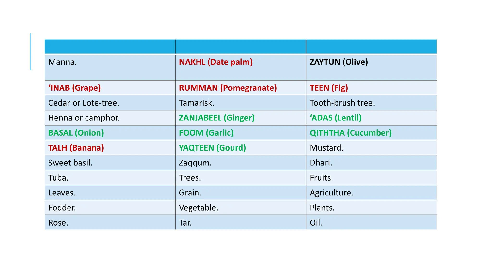 QSG Plants of the Quran (SLIDES).pptx