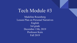 Tech module 3 | PPT