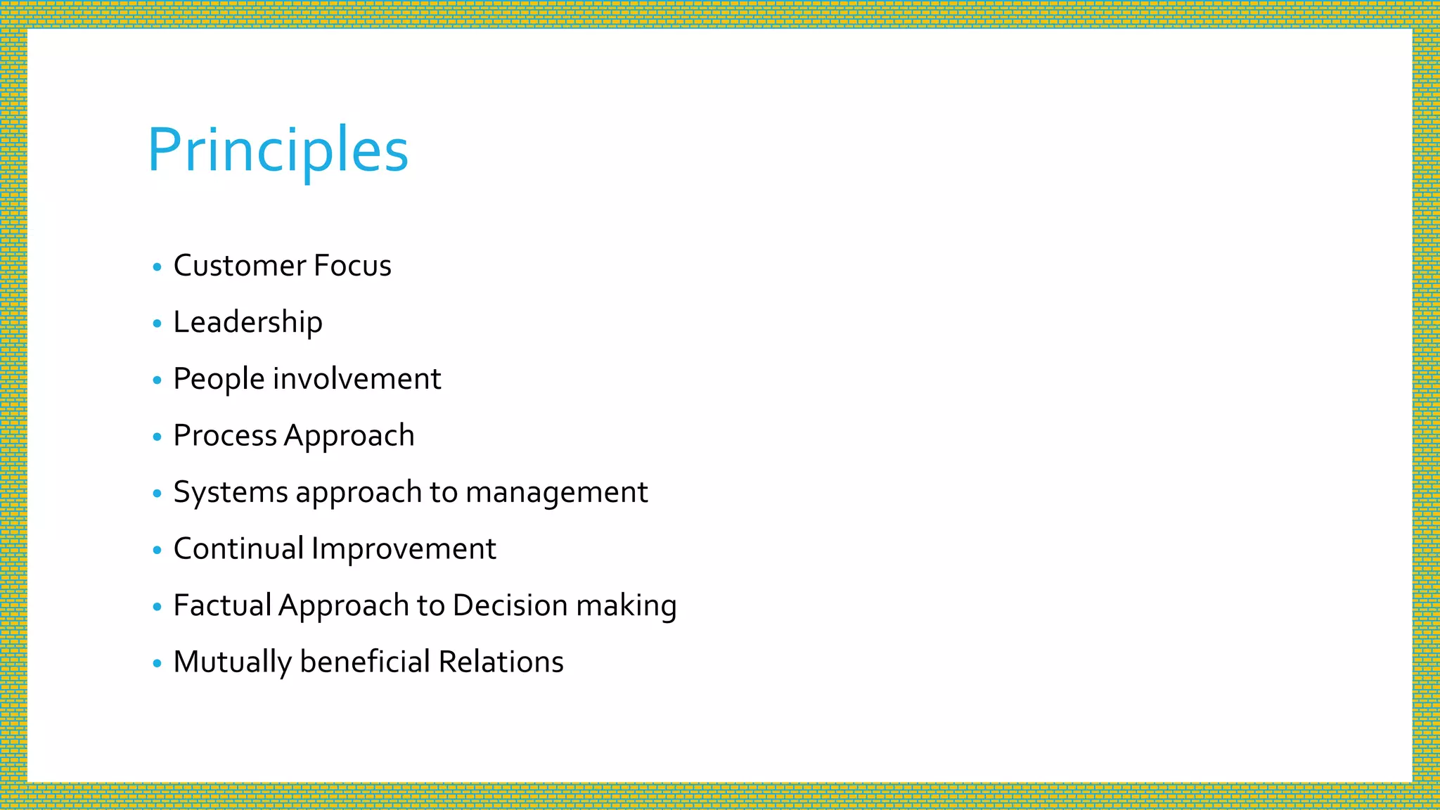 Quality in Service Industry - Introduction, Needs, Principles and ...