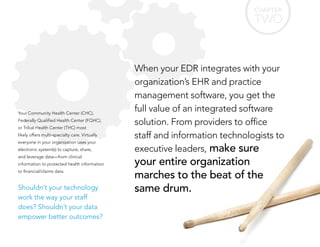 eBook - Top Six Ways an Integrated EDR Improves Your Health Center | PDF