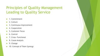 QSM - Week 1 - Overview of Quality Service.pptx