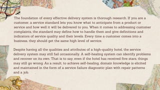 QSM Chap 6 Quality Service Delivery System in Tourism and Hospitality ...