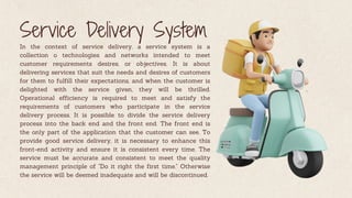 QSM Chap 6 Quality Service Delivery System in Tourism and Hospitality ...