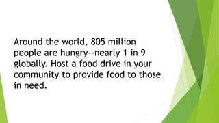 World Hunger Presentation | PPT | Free Download
