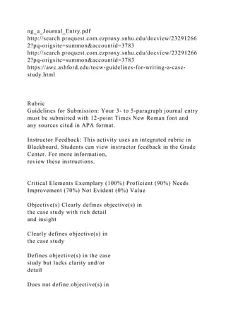QSO 680 Module One Journal Guidelines and Rubric Overvi.docx