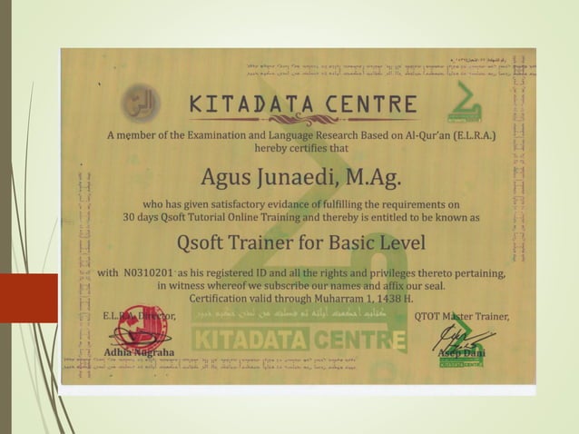 Qsoft for aliyah/highschool | PPT