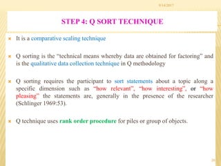 Q sort | PDF