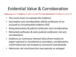 Qanun-e-Shahadat Order: Analysis of Basic Principles | PPT