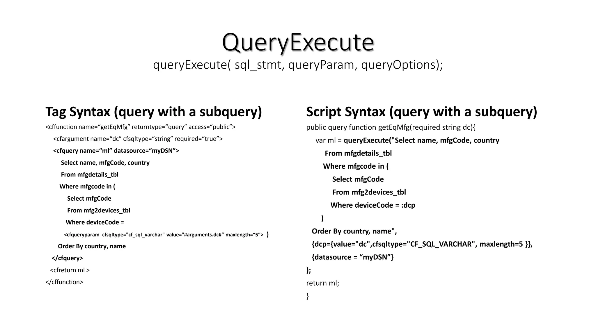 Cfml features modern_coding | PDF | Web Development | Internet