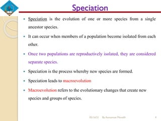 Speciation | PDF