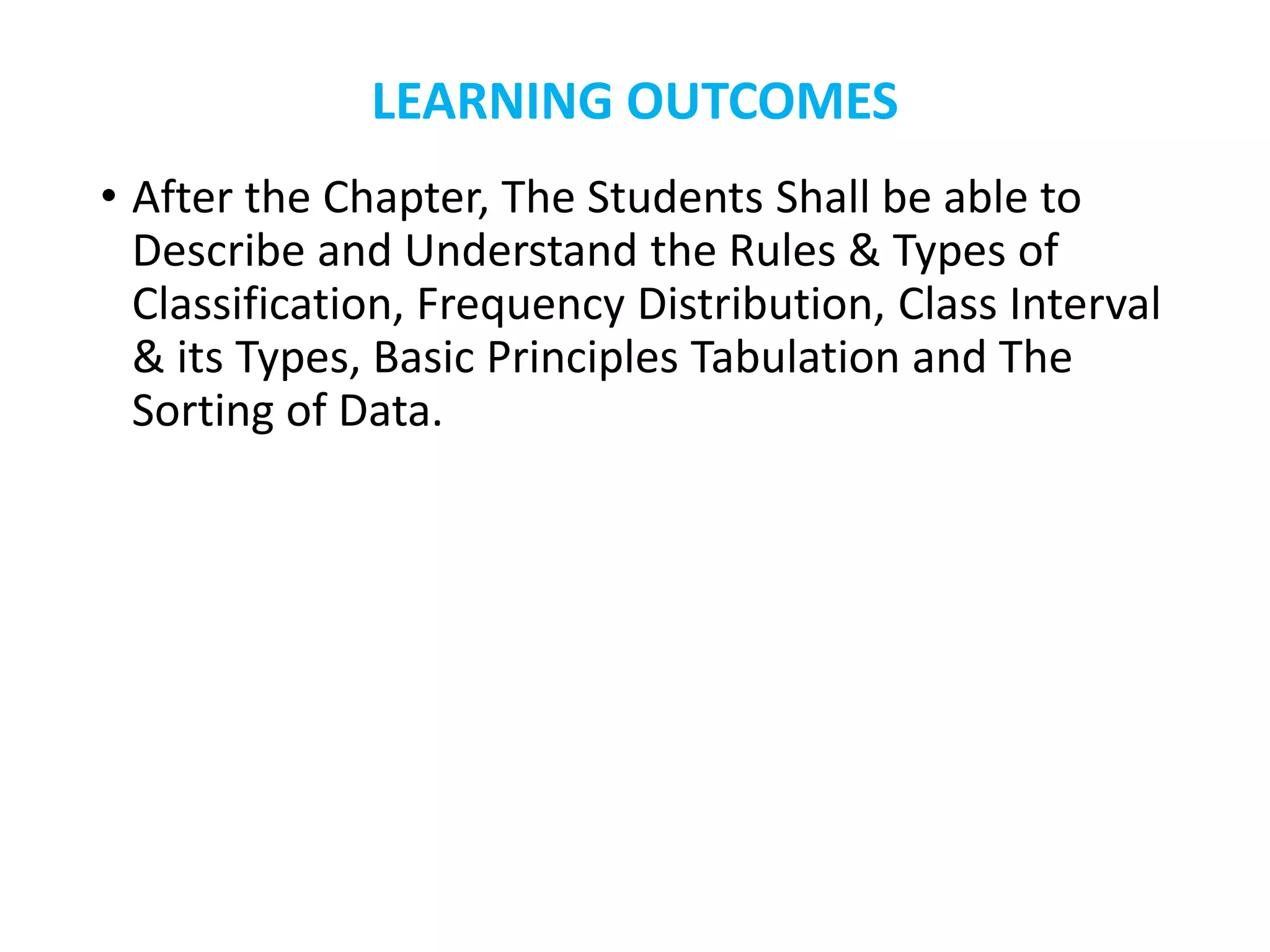 Classification Theory | PPTX