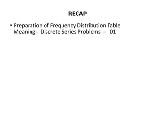 frequency distribution table 2 | PPT