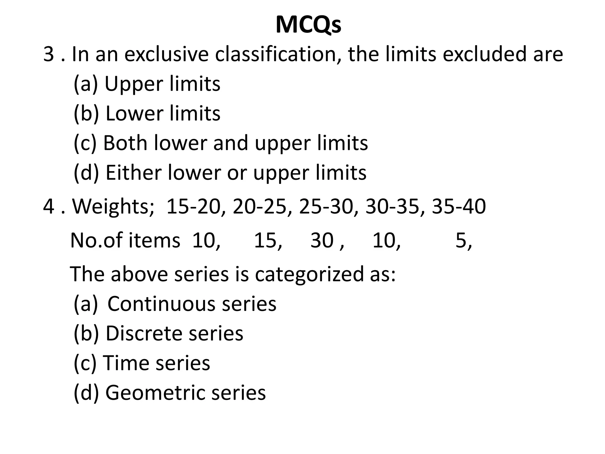 frequency distribution table 3 | PPTX