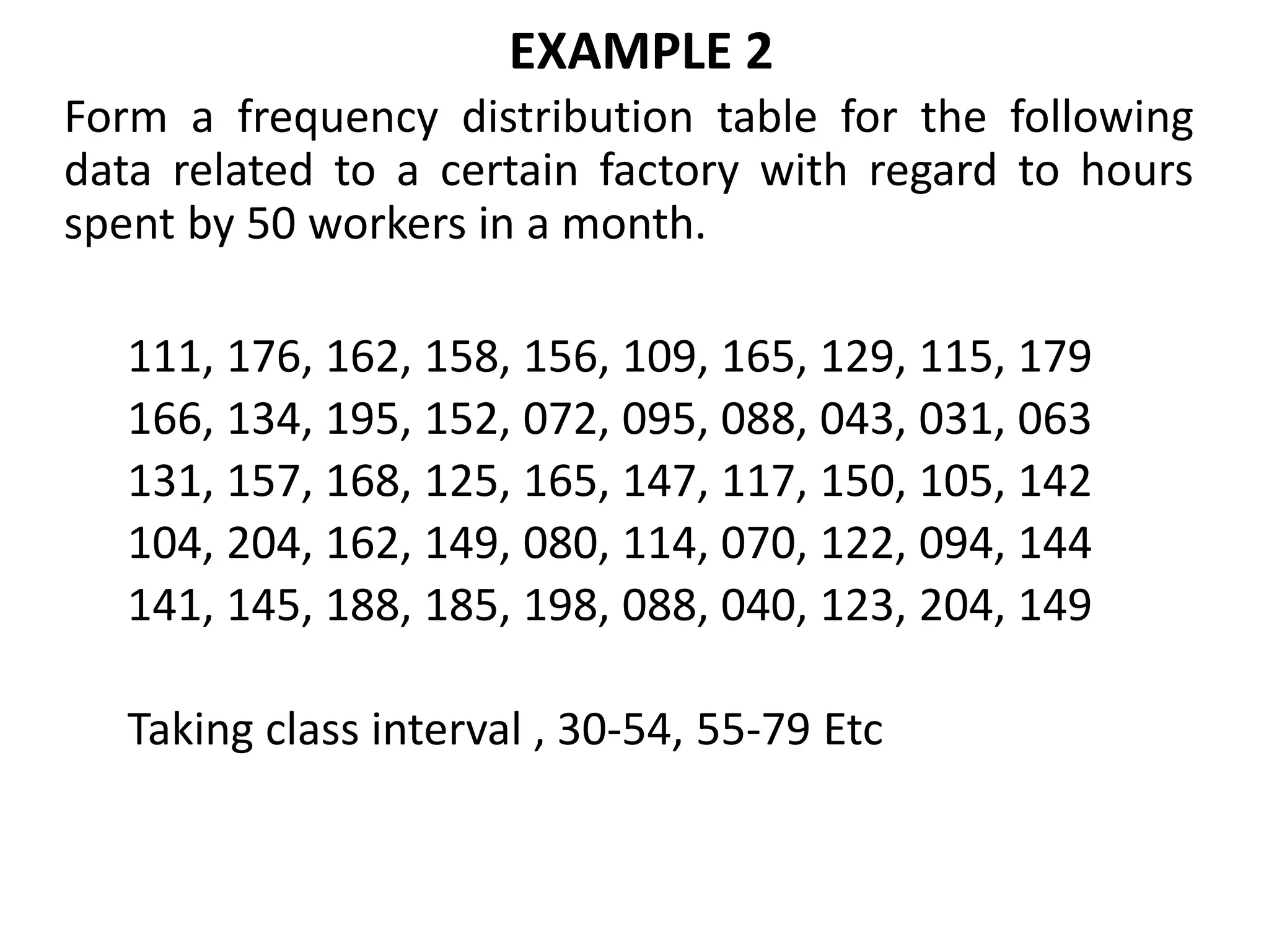 frequency distribution table 5 | PPT