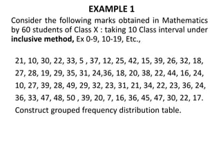 Frequency Distribution Table 5 | PPT