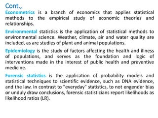 INTRODUCTION TO STATISTICS | PPT