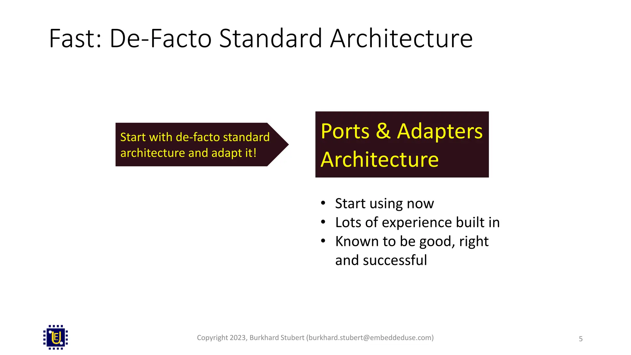 Ports-and-Adapters Architecture for Embedded HMI | PPTX