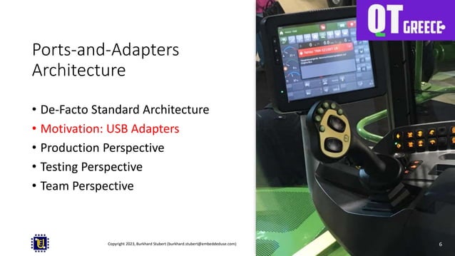 Ports-and-Adapters Architecture for Embedded HMI | PPTX | Operating ...