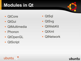 Qt introduction | PDF | Programming Languages | Computing