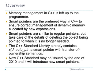 Smart Pointers | PDF