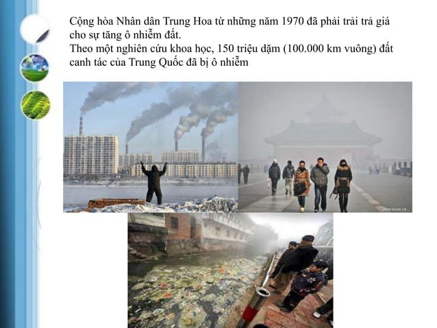 Ô NHIỄM MÔI TRƯỜNG ĐẤT | PPTX