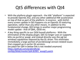 Qt5 on ti processors | PPT