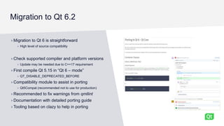 Meet Qt 6.2 LTS - Ask Us Anything! | PPT