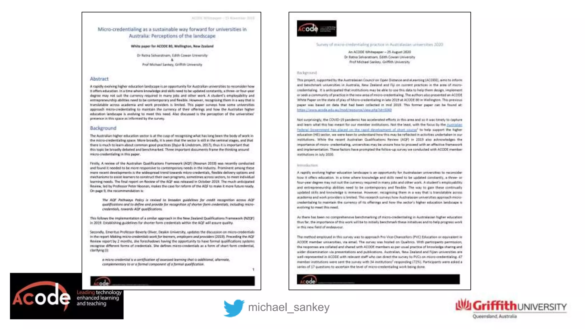 Micro-credentialing in Australasian HE | PPT