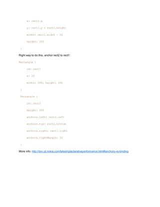Qt and QML performance tips & tricks for Qt 4.7 | PDF