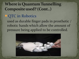 Quantum tunneling composite | PPT