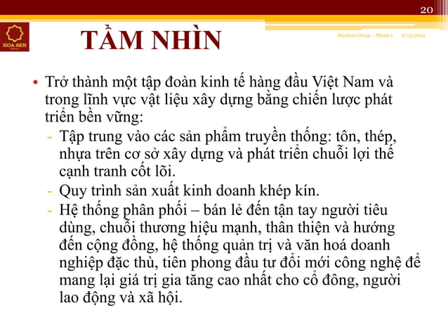 Quản trị chiến lược HSG - pptx | PPTX