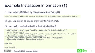 Using Qt under LGPLv3 | PPT