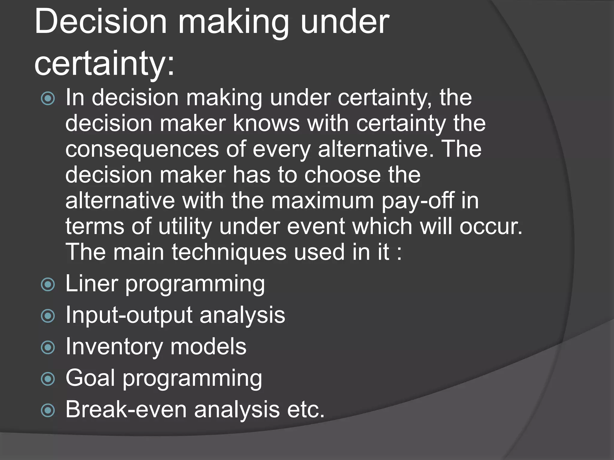 Qt decision theory | PPT