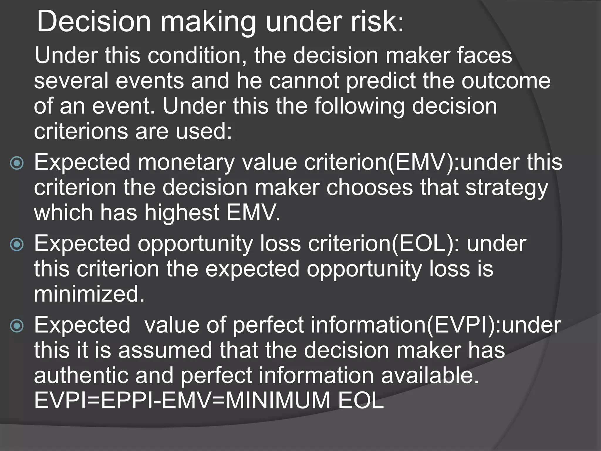 Qt decision theory | PPT