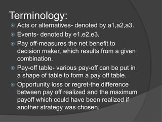 Qt decision theory | PPT
