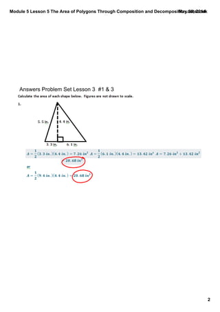 Module 5 lesson 5 | PDF | Geography | Science