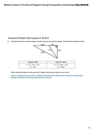 Module 5 lesson 5 | PDF | Geography | Science
