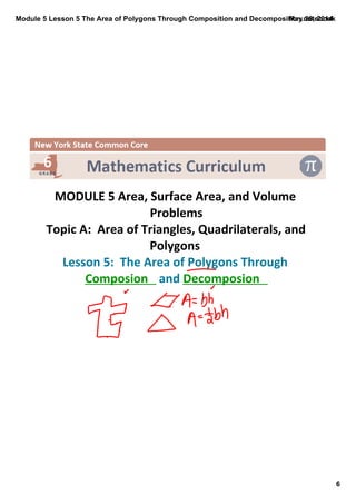 Module 5 lesson 5 | PDF | Geography | Science