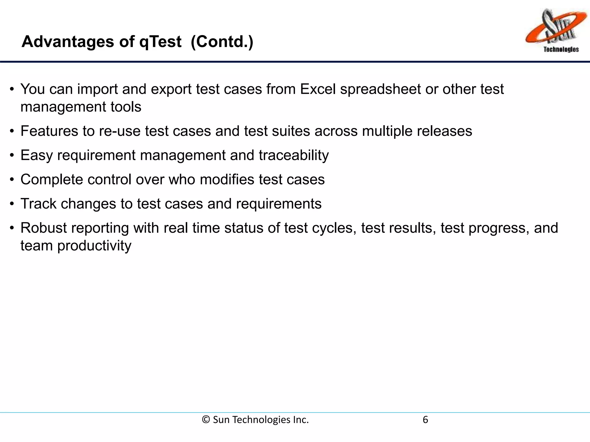 Qtest Pptx Computer Software And Applications Computing 6468