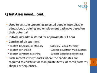 The Q Test: language-free, culture-fair assessment | PPT