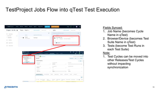 qTest TestProject Integration Webinar | PPTX