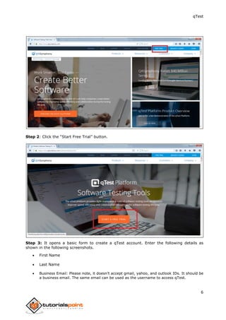 Qtest tutorial | PDF