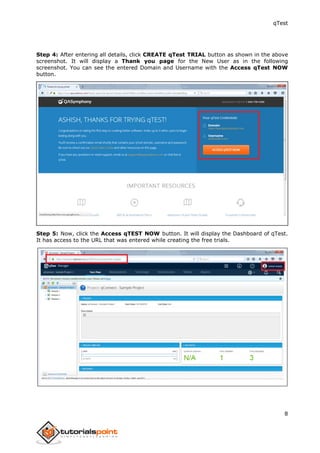 Qtest tutorial | PDF