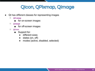 Qt for beginners part 2 widgets | PPT