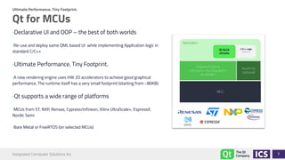 Creating Advanced GUIs for Low-power MCUs with Qt | PDF