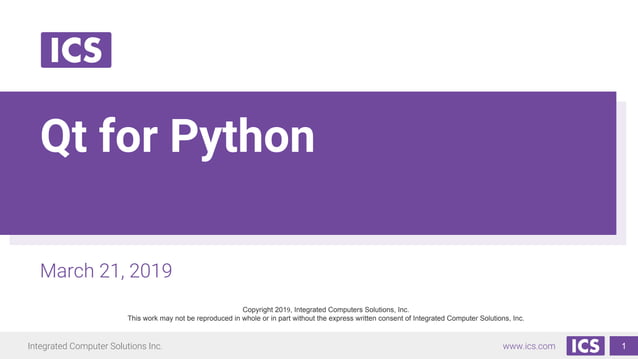 Qt for Python | PDF | Programming Languages | Computing