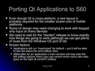 Qt for S60 | PPT